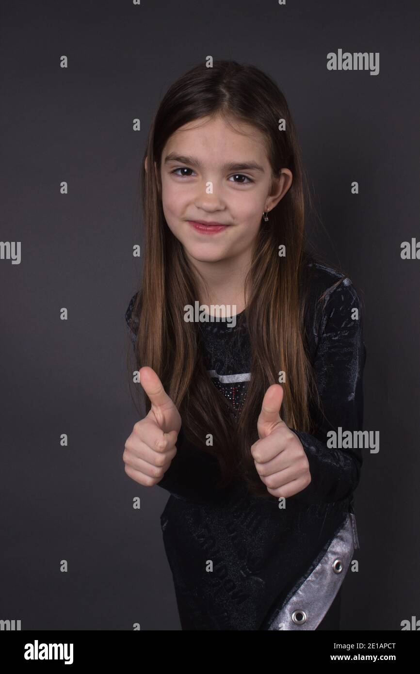 happy sucess girl Stock Photo - Alamy