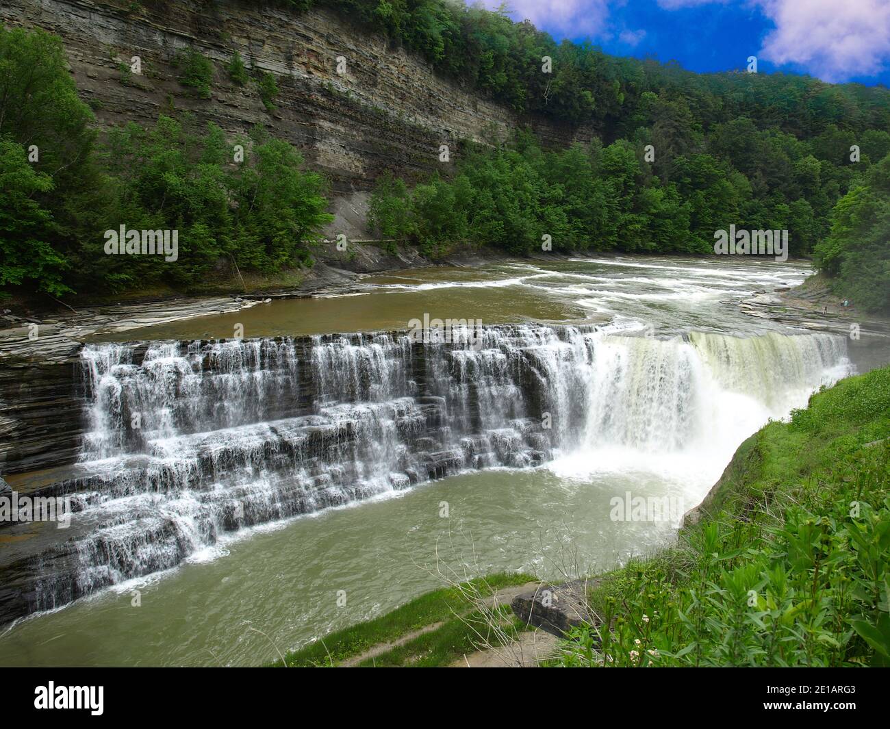 Lower Falls Letchworth State Park - State Parks