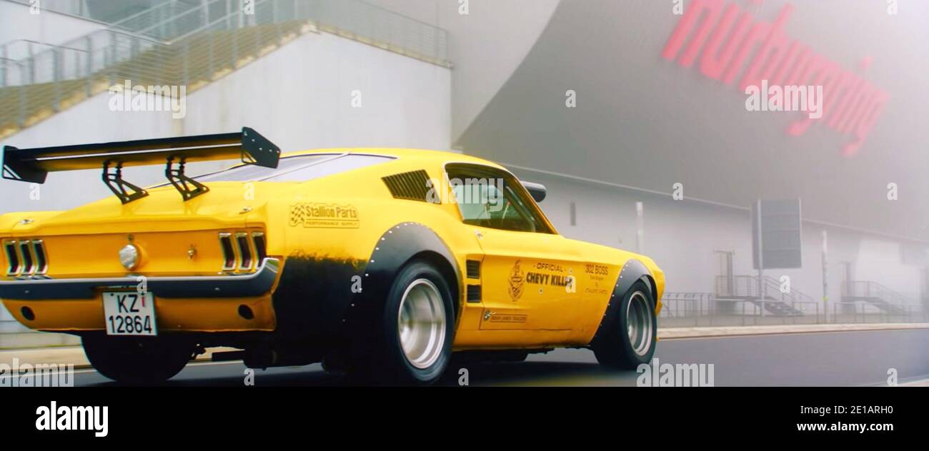 ASPHALT BURNING, (aka BORNING 3), 1967 Ford Mustang fastback with ...