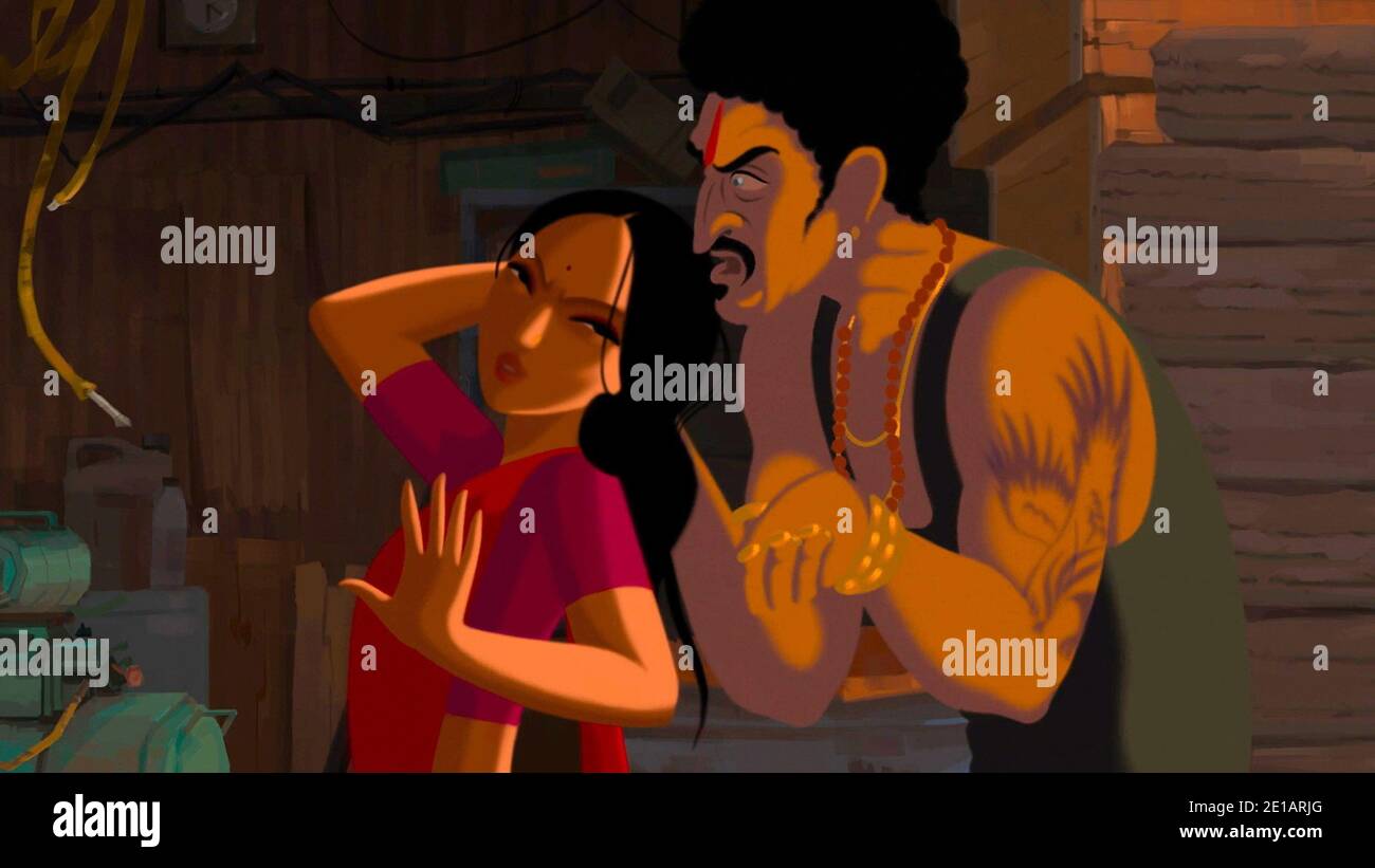 BOMBAY ROSE, left: Kamala (voice: Cyli Khare), 2019. © Netflix ...