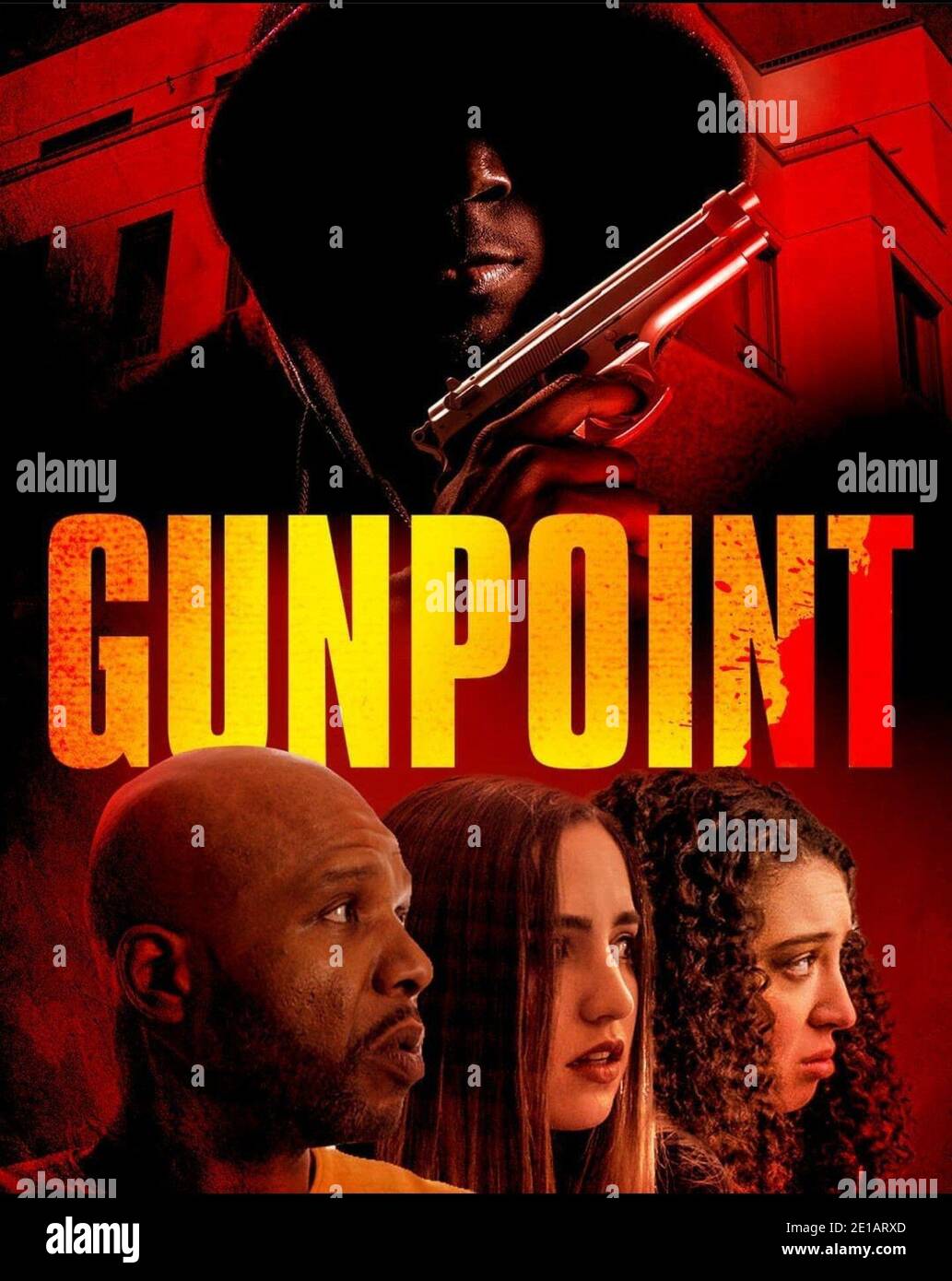 GUNPOINT, poster, top: Brandon Lamar; bottom, from left: Napoleon ...