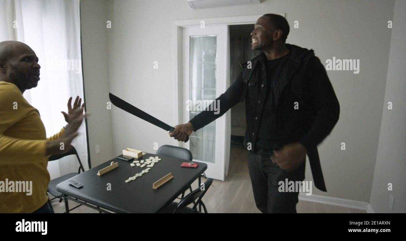 GUNPOINT, from left: Napoleon Williams III, Brandon Lamar, 2020 ...