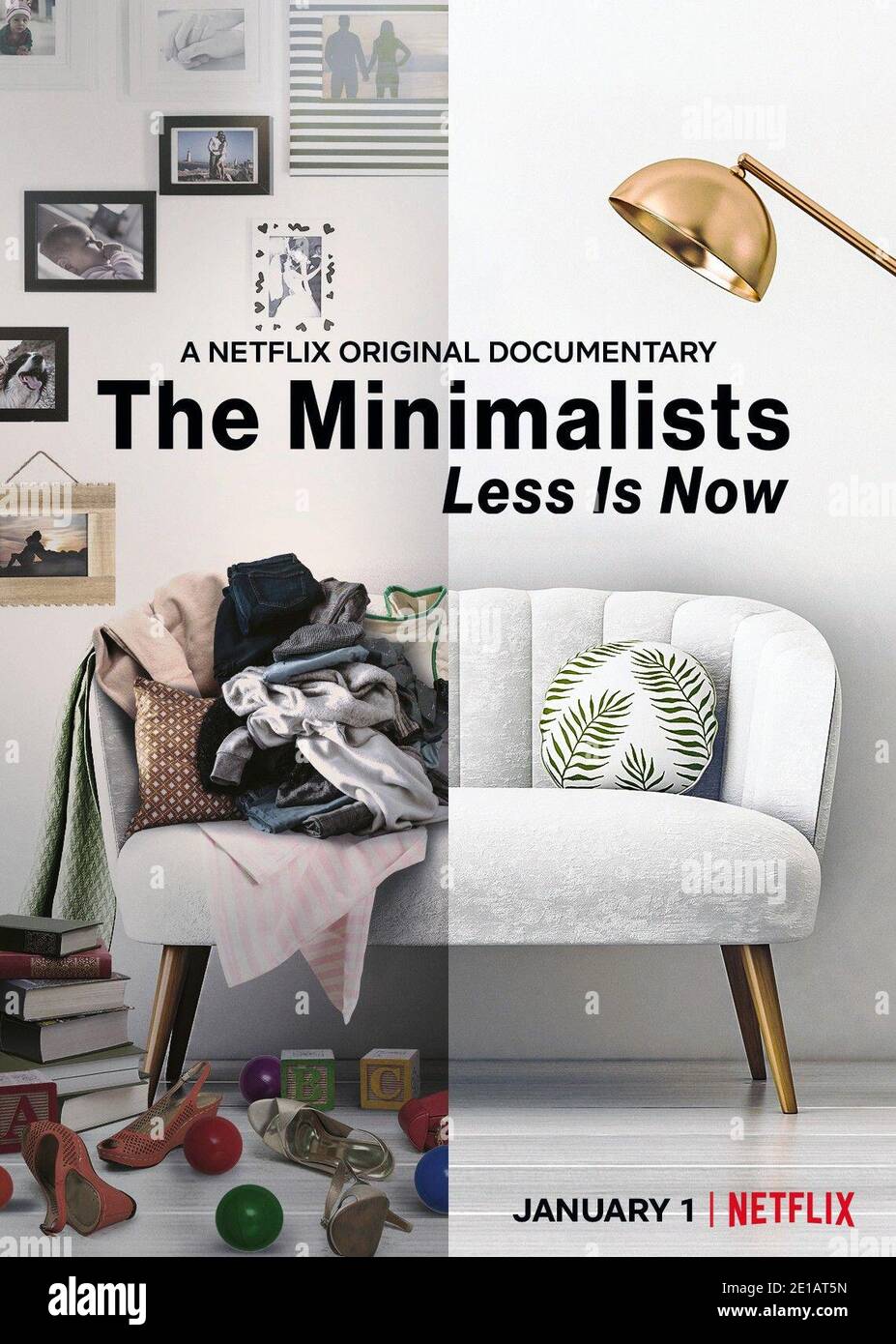 THE MINIMALISTS: LESS IS NOW, US poster, 2021. © Netflix / Courtesy ...