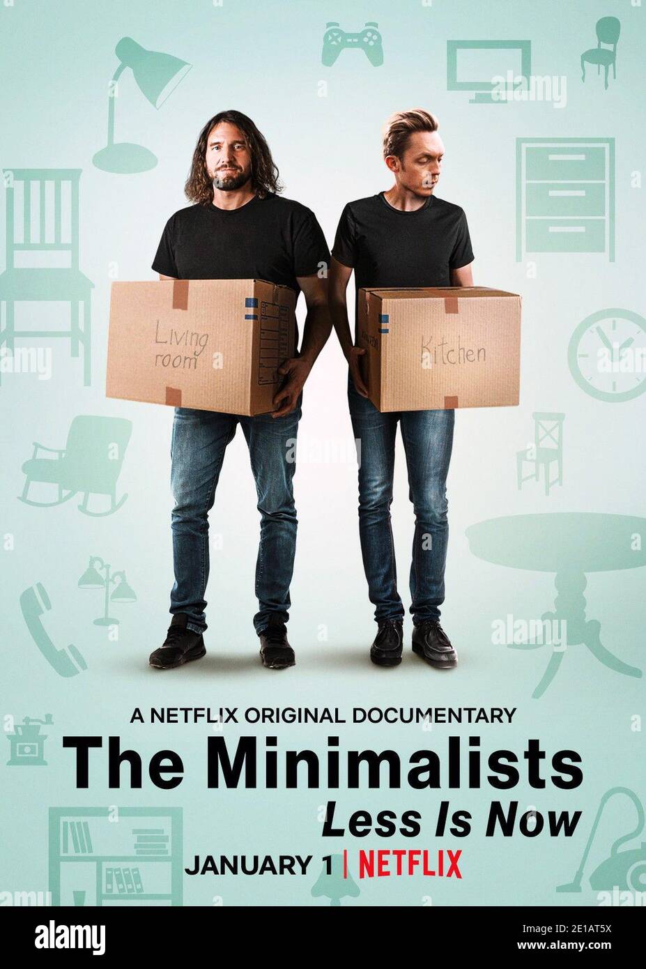 THE MINIMALISTS: LESS IS NOW, US poster, from left: Ryan Nicodemus ...