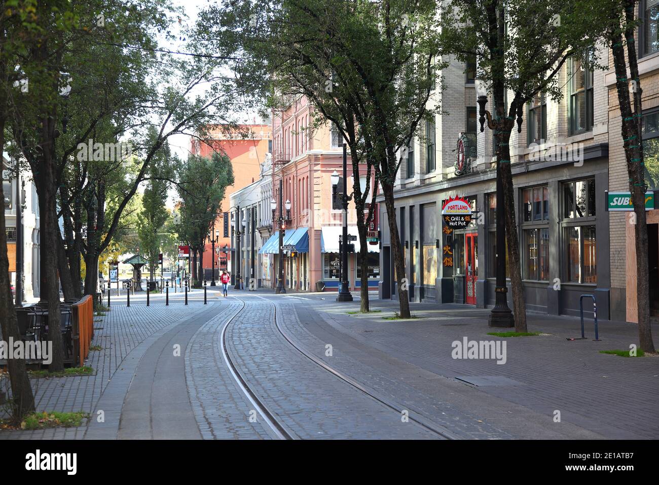 Portland view hi-res stock photography and images - Alamy