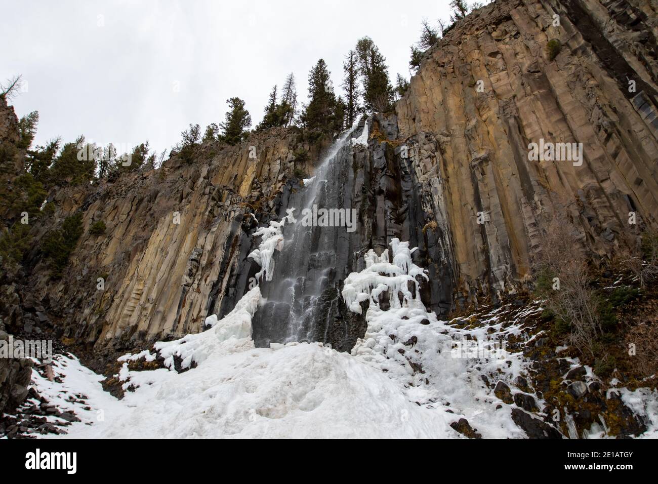 Palisade Falls Bozeman Stock Photo - Alamy