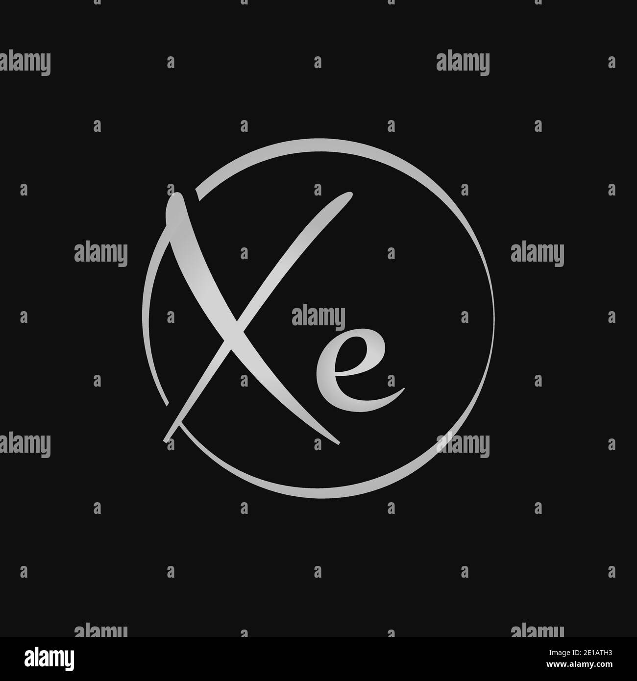 Xe logo vector vectors Stock Vector Images - Alamy