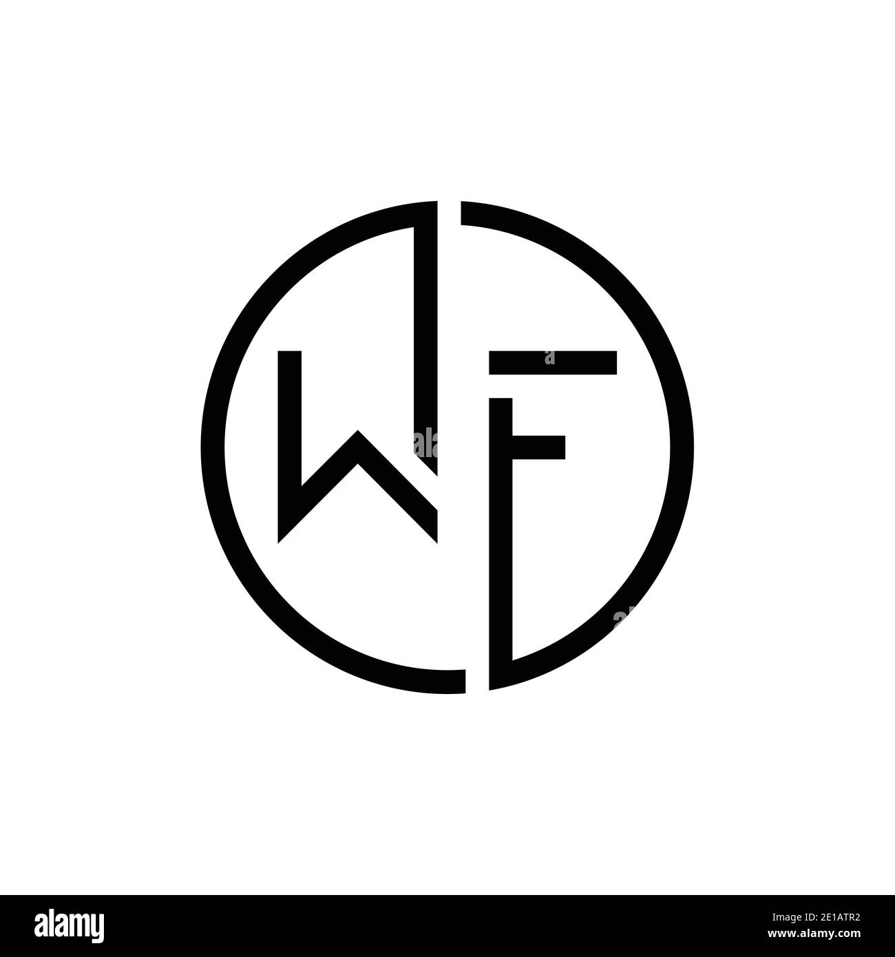 Wf logo hi-res stock photography and images - Alamy
