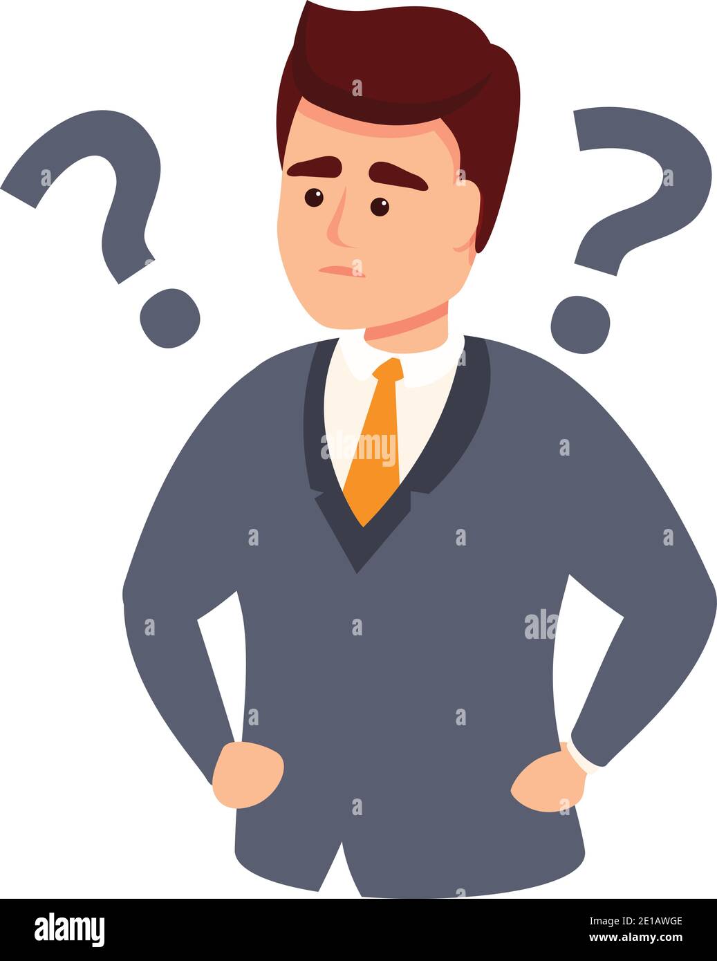 Businessman problem solving icon. Cartoon of businessman problem ...