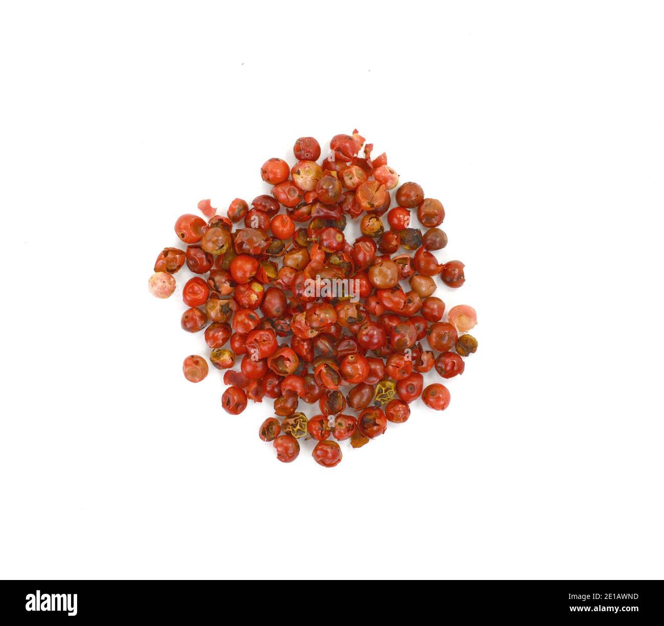 Spice of red pepper isolated on white background Stock Photo - Alamy