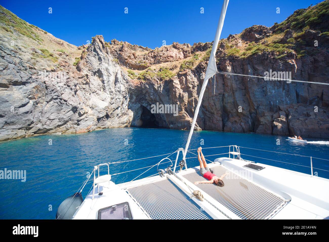 Vulcano aeolian islands hi-res stock photography and images - Alamy