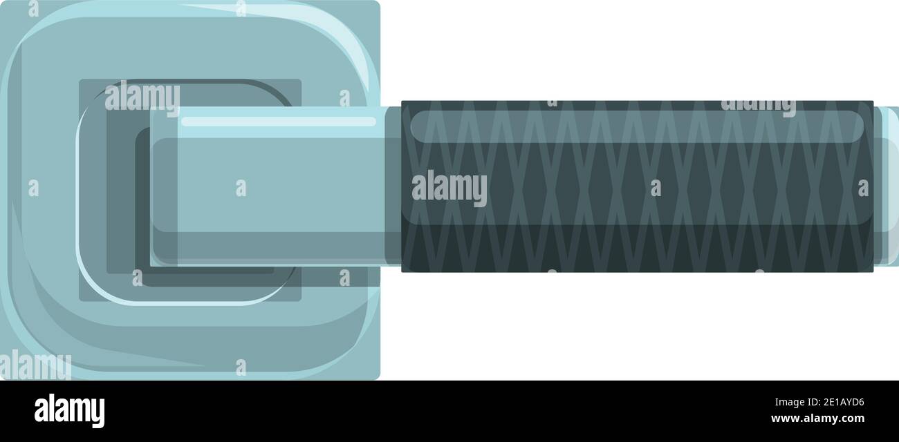 Rubber door handle icon. Cartoon of rubber door handle vector icon for ...