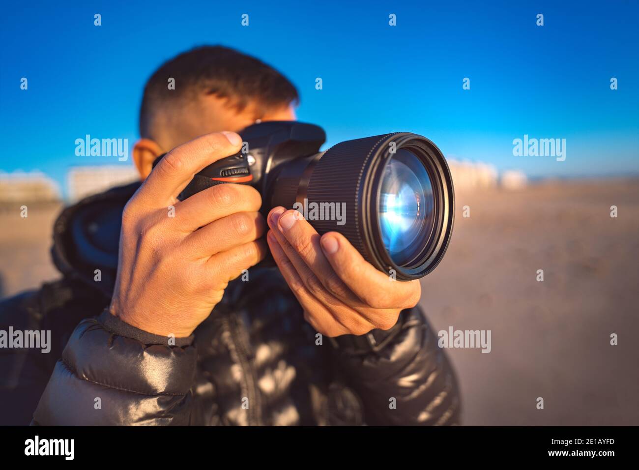 Professional take hi-res stock photography and images - Alamy