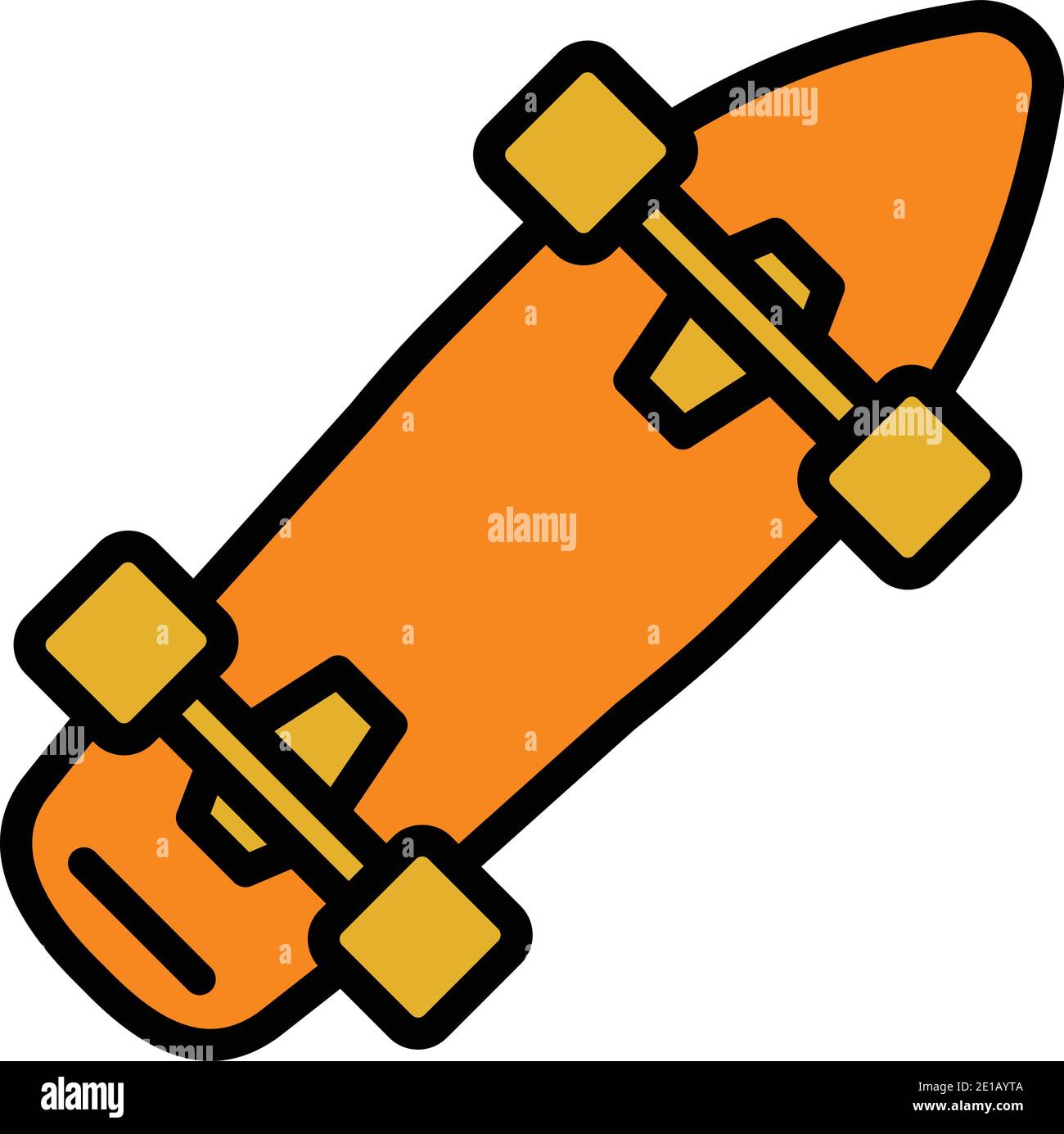 Wood skateboard icon. Outline wood skateboard vector icon for web ... Wood skateboard icon. Outline wood skateboard vector icon for web ...