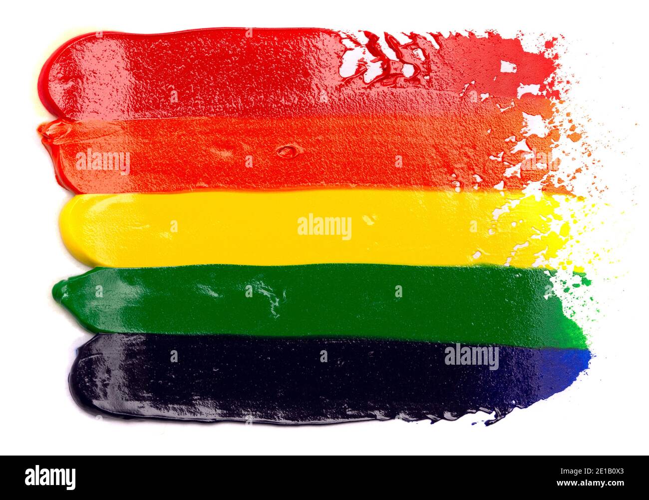 Child splash paint Cut Out Stock Images & Pictures - Alamy