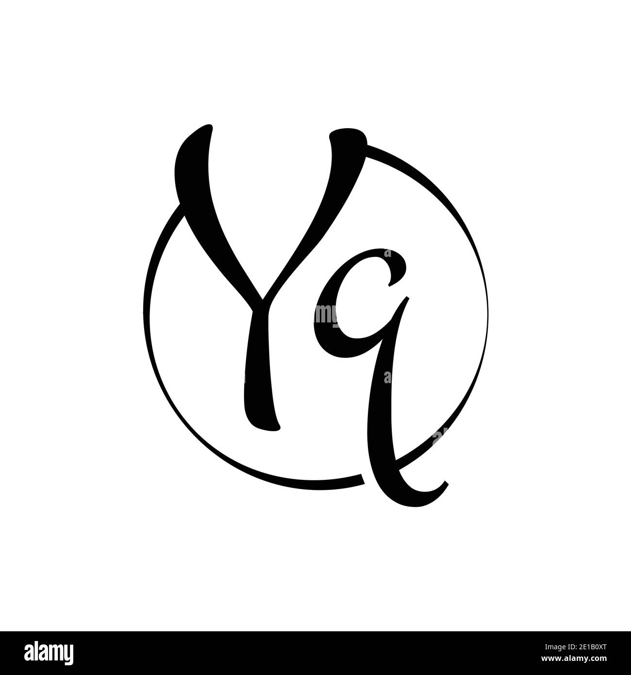 Yq logo vector vectors hi-res stock photography and images - Alamy