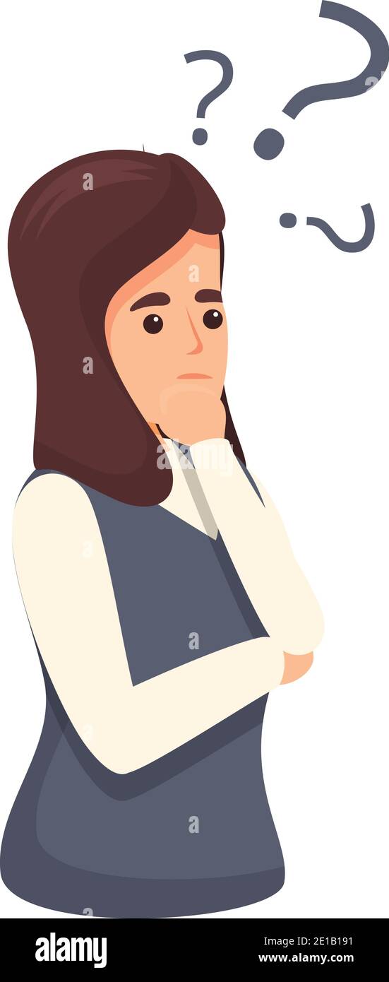 Hard problem solving icon. Cartoon of hard problem solving vector icon ...