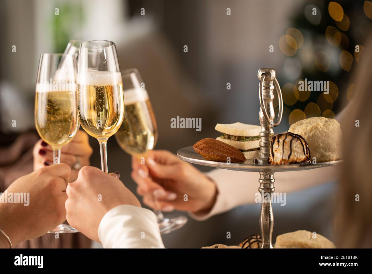 High Tea and Patisserie Stock Photo - Alamy