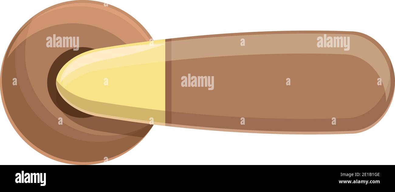 Access door handle icon. Cartoon of access door handle vector icon for ...