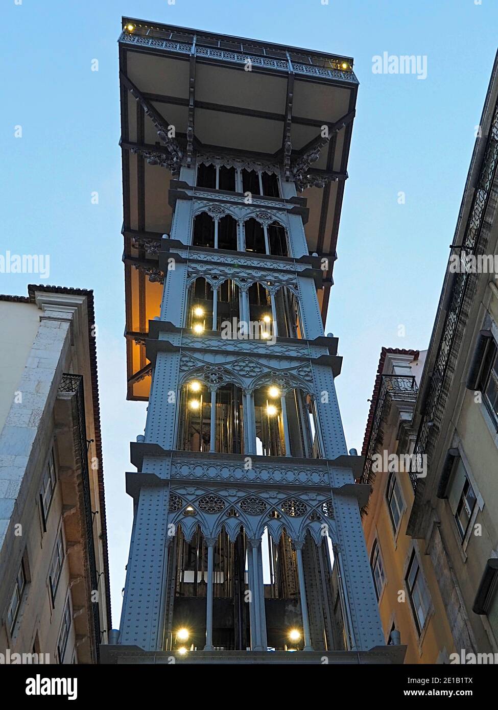 Traditional old style elevator hi-res stock photography and images - Alamy