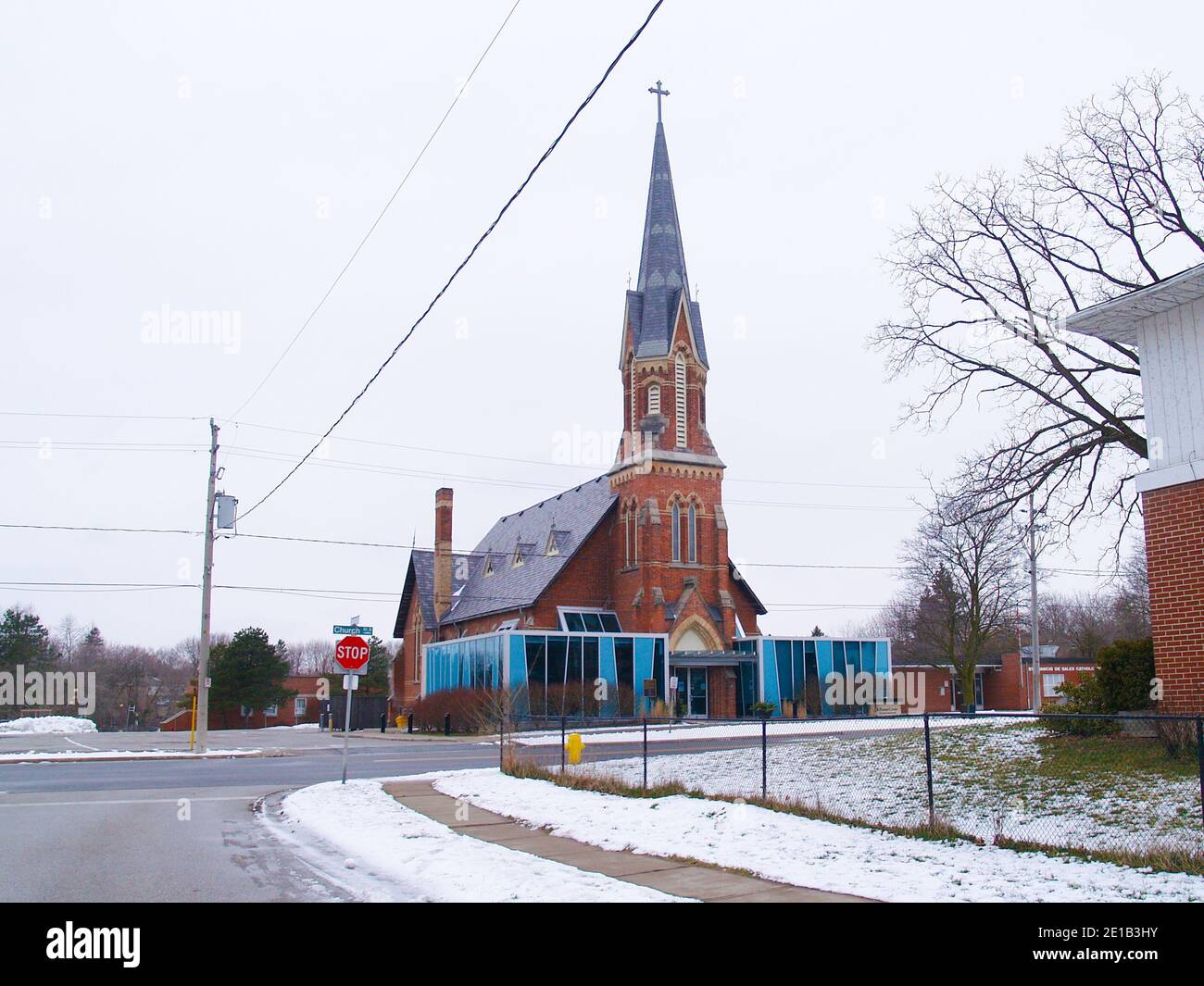St. Francis Centre - Town of Ajax Ontario Canada Stock Photo - Alamy