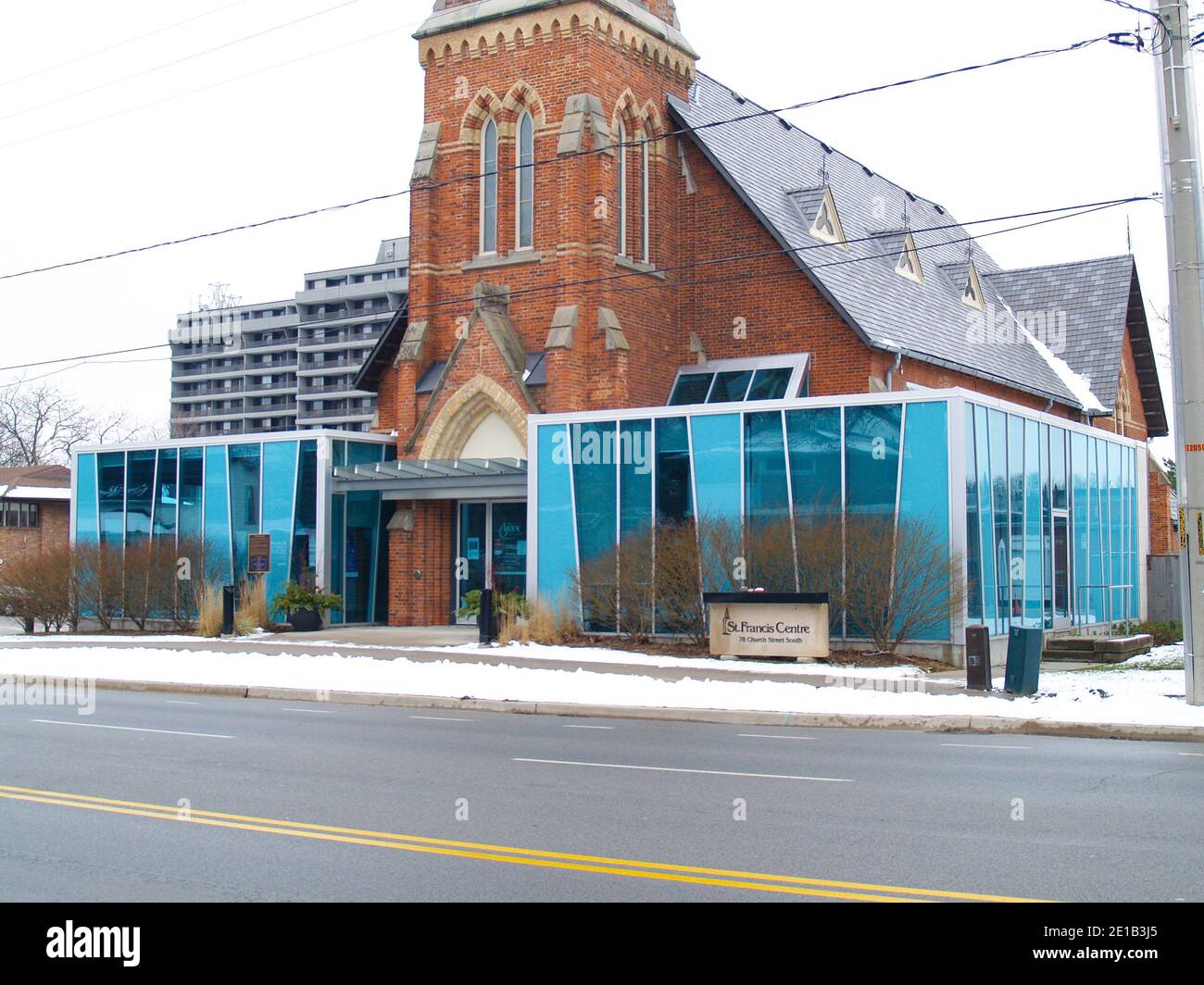 St. Francis Centre - Town of Ajax Ontario Canada Stock Photo - Alamy