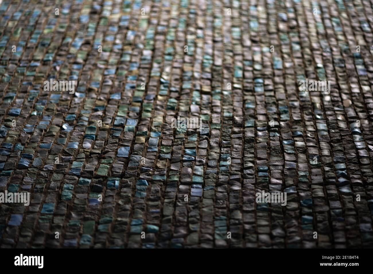 mosaic texture random colors of wall macro Stock Photo - Alamy
