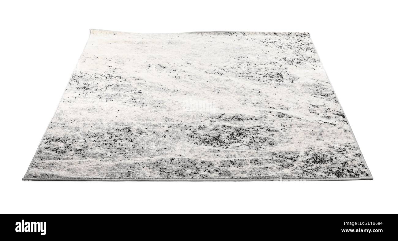 Beautiful soft carpet on white background Stock Photo - Alamy