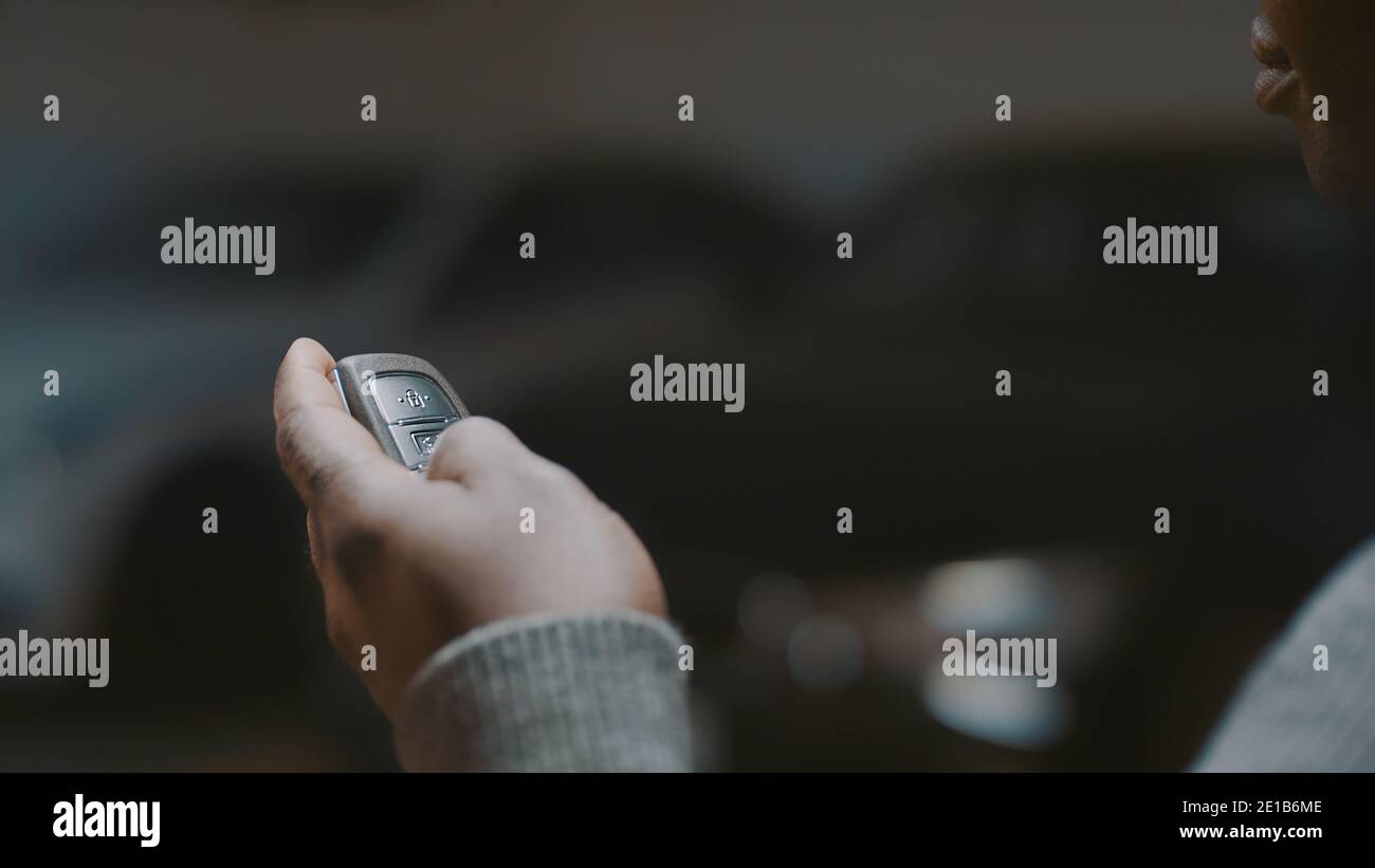 Close up, African american black man holding kar keys. High quality ...