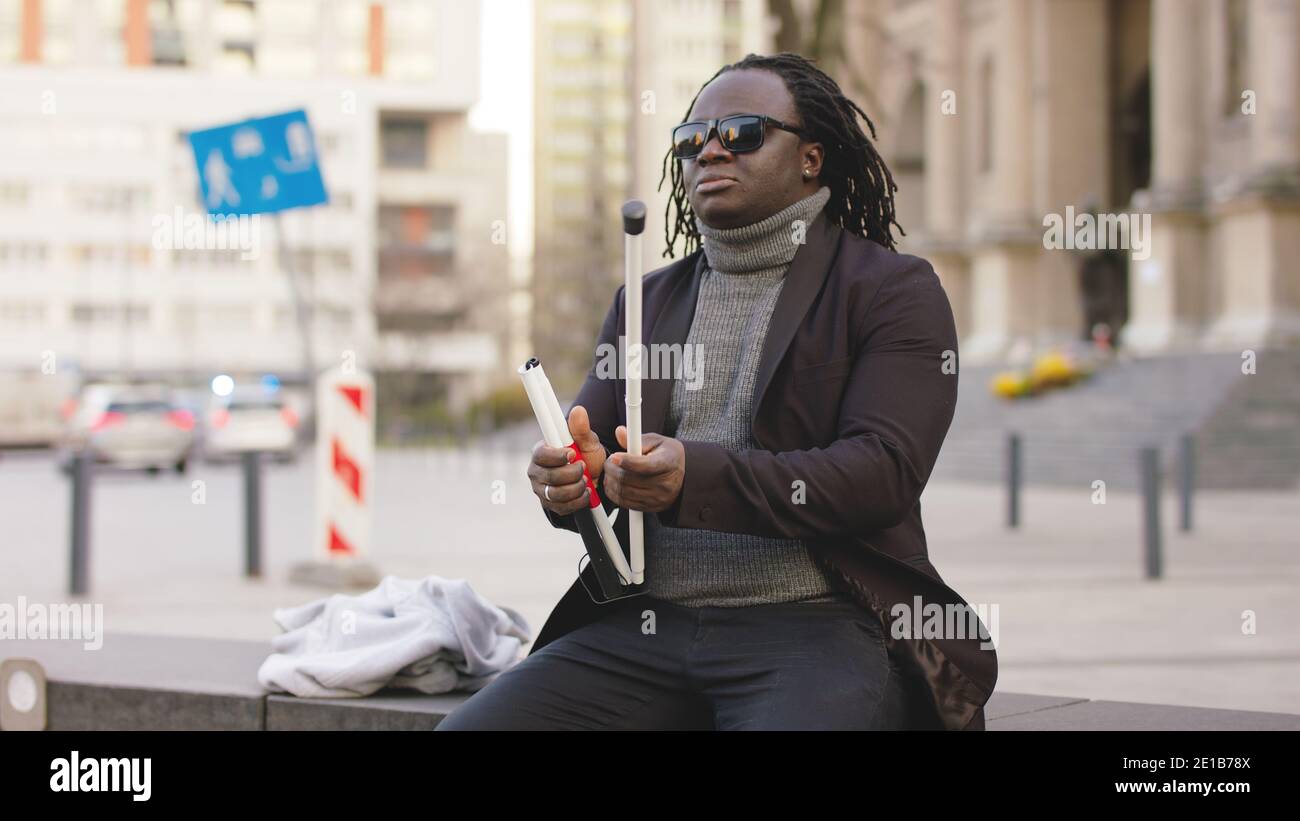 Black Man Walking Away