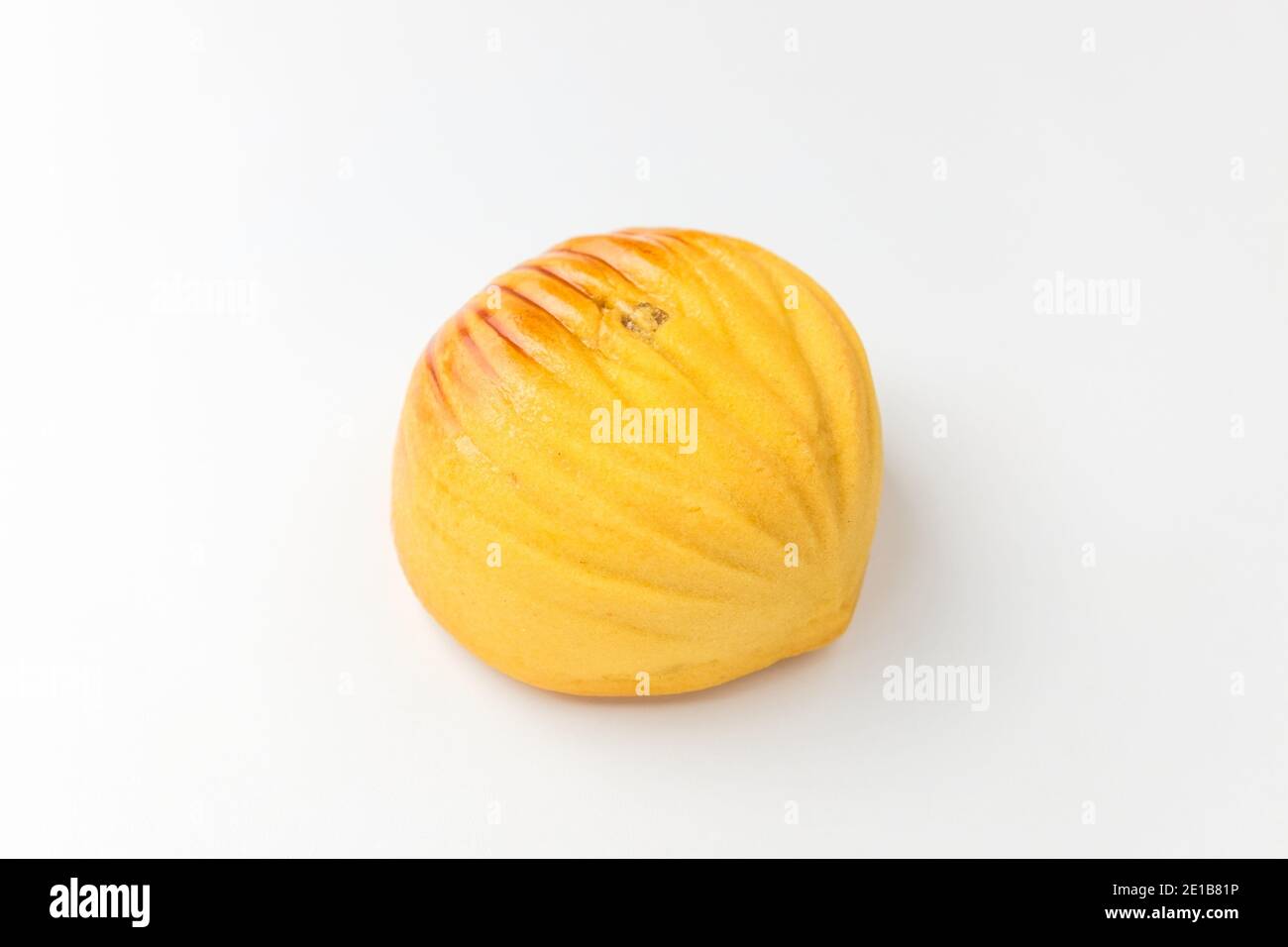 Chestnut manju on white background Stock Photo - Alamy