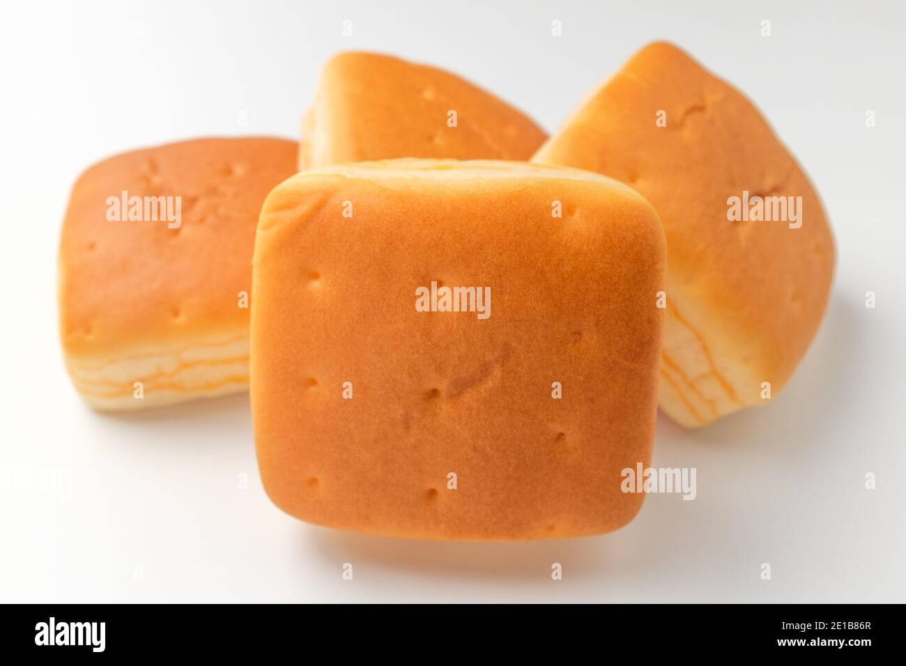 Cheese bread on white background Stock Photo - Alamy
