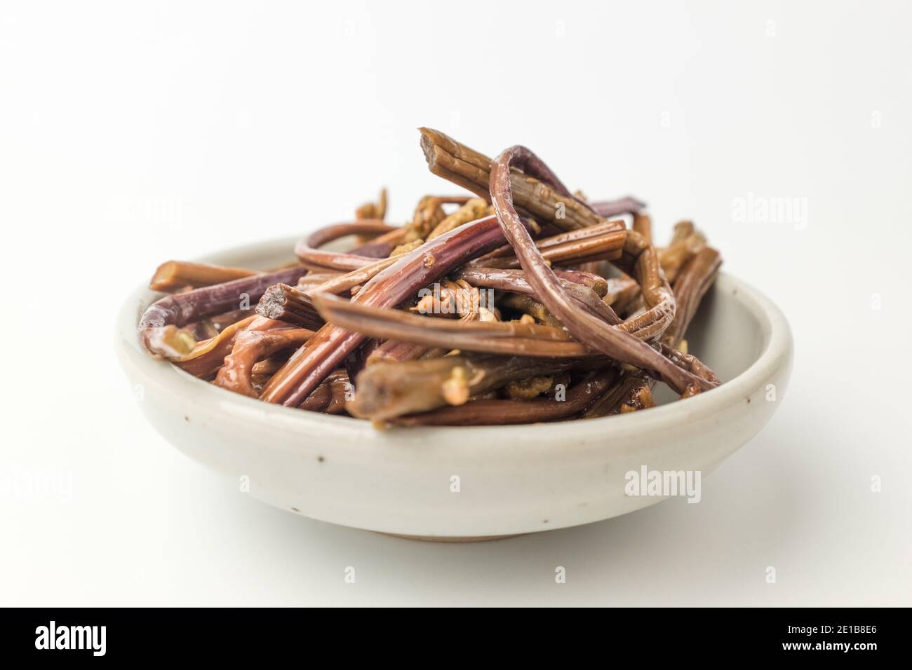 Fern herbs on a white background Stock Photo - Alamy