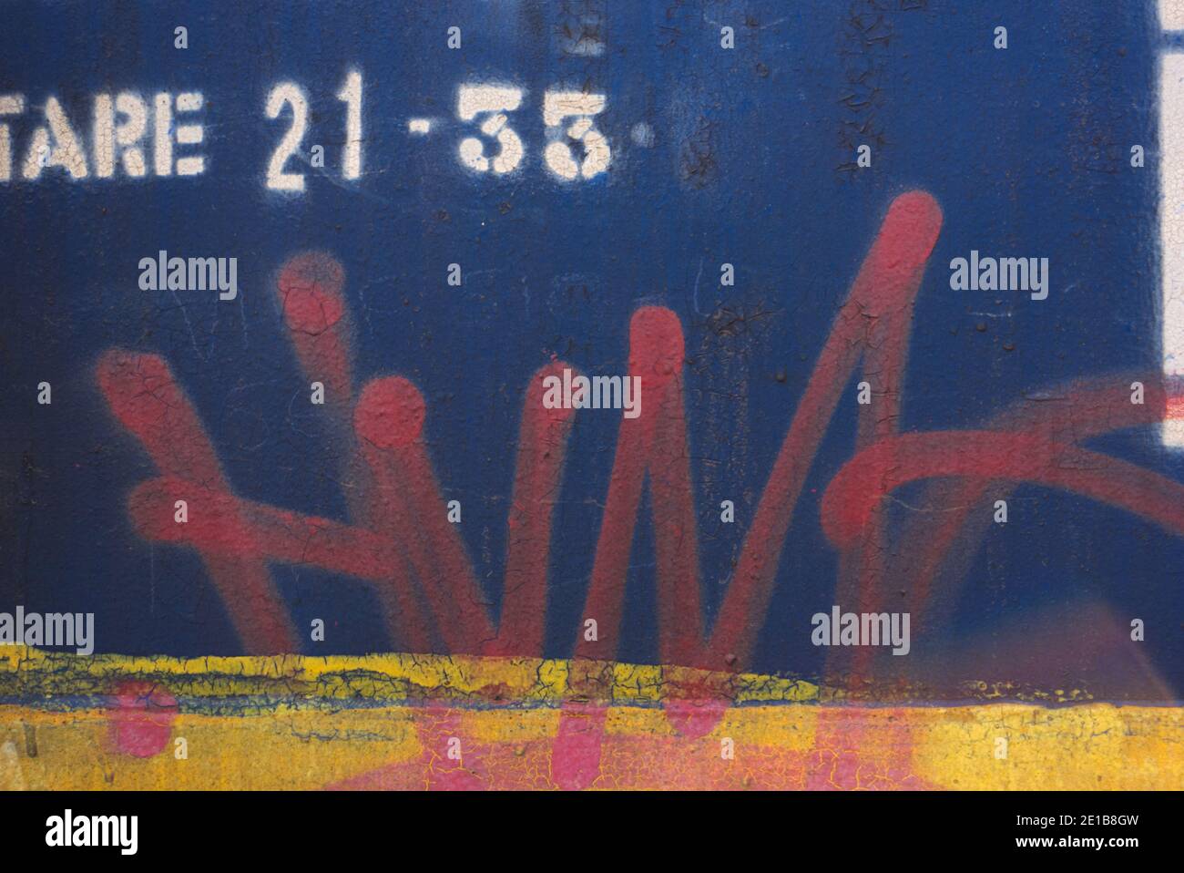 Abstract background texture and random graffiti art. Scratched surface ...