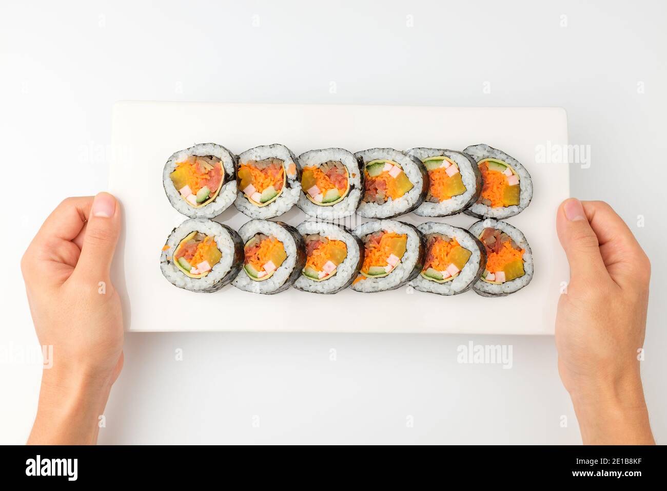 Gimbap hi-res stock photography and images - Alamy
