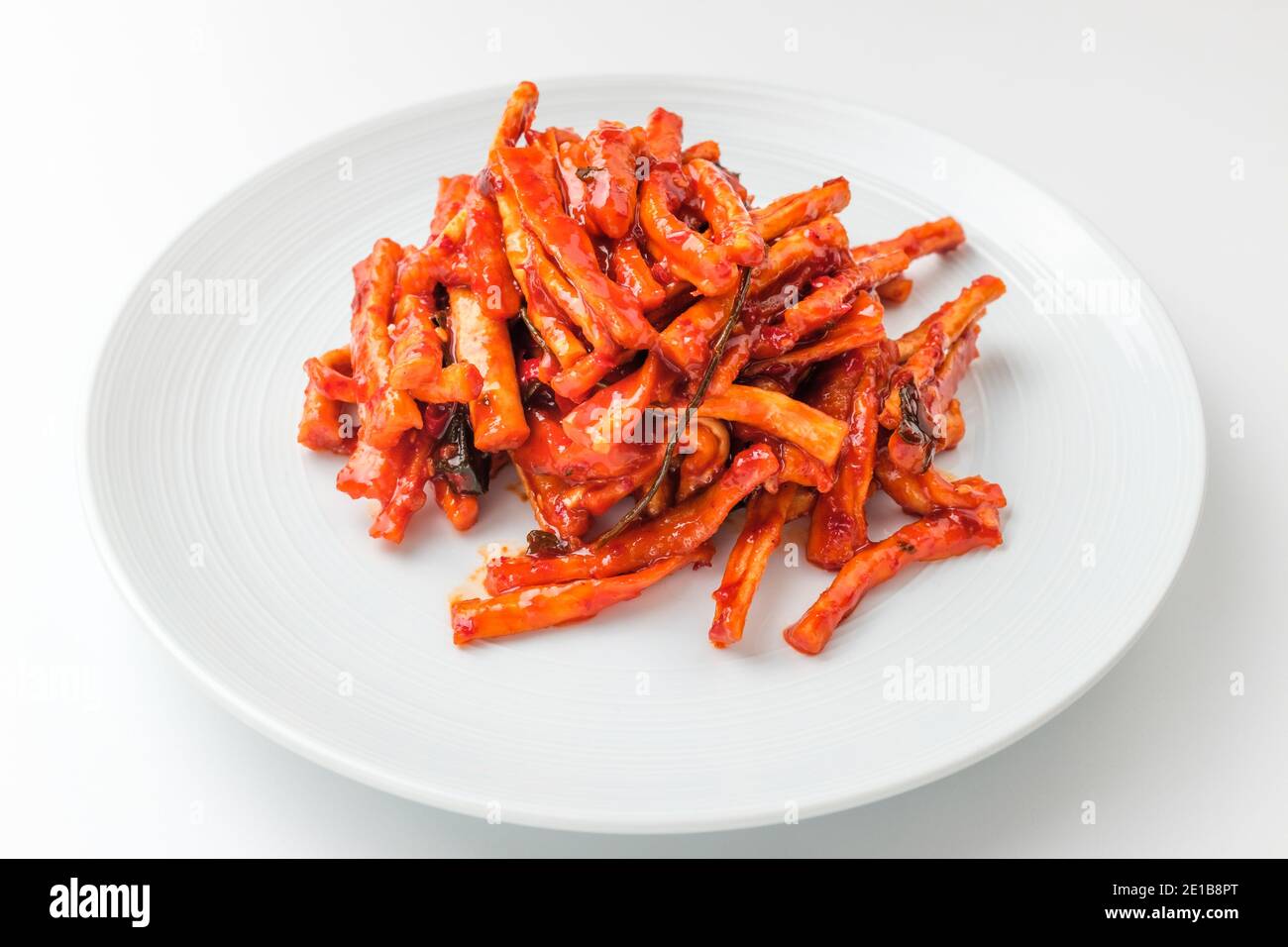 Radish dried radish on white background Stock Photo - Alamy