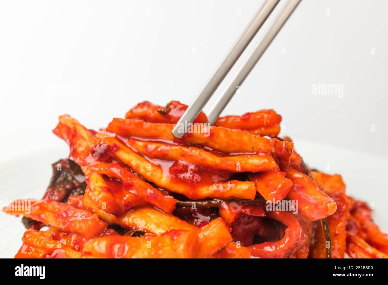 Radish dried radish on white background Stock Photo - Alamy