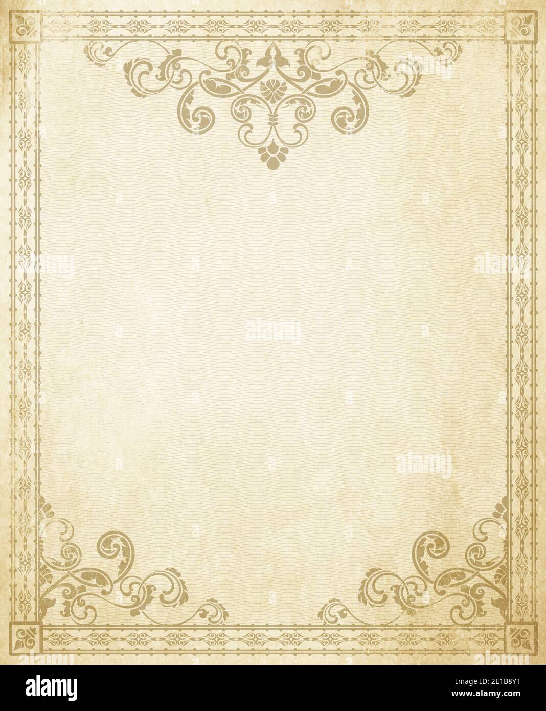 Vintage Paper Background Pattern