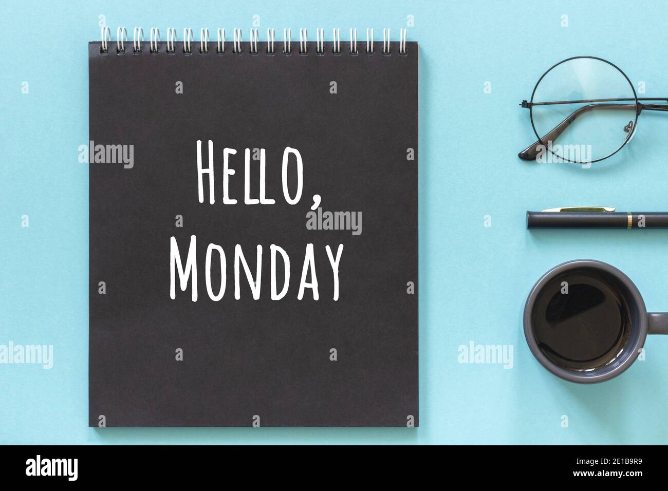 Word hello in notepad hi-res stock photography and images - Alamy