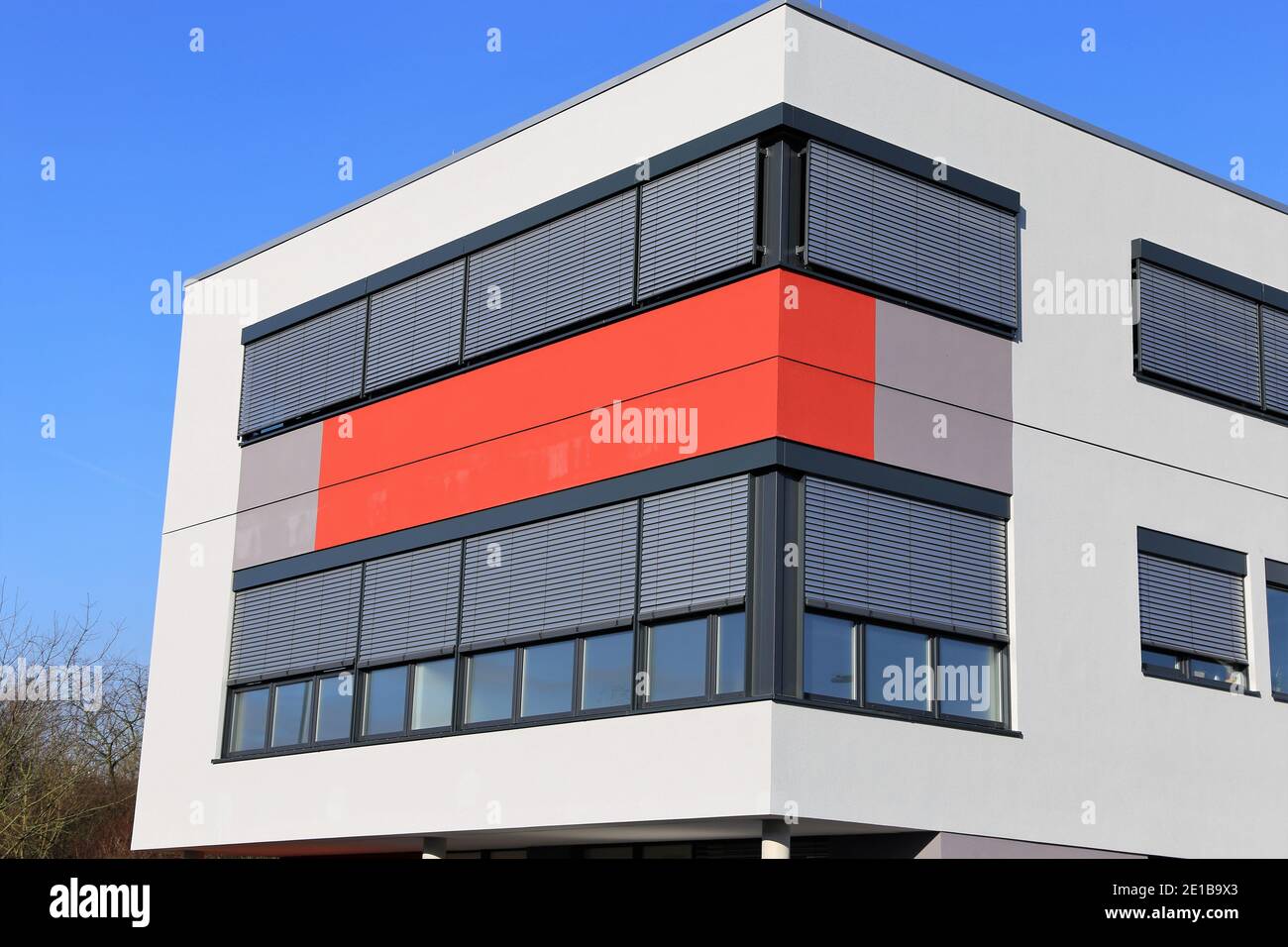 Residential home with modern facade painting Stock Photo - Alamy