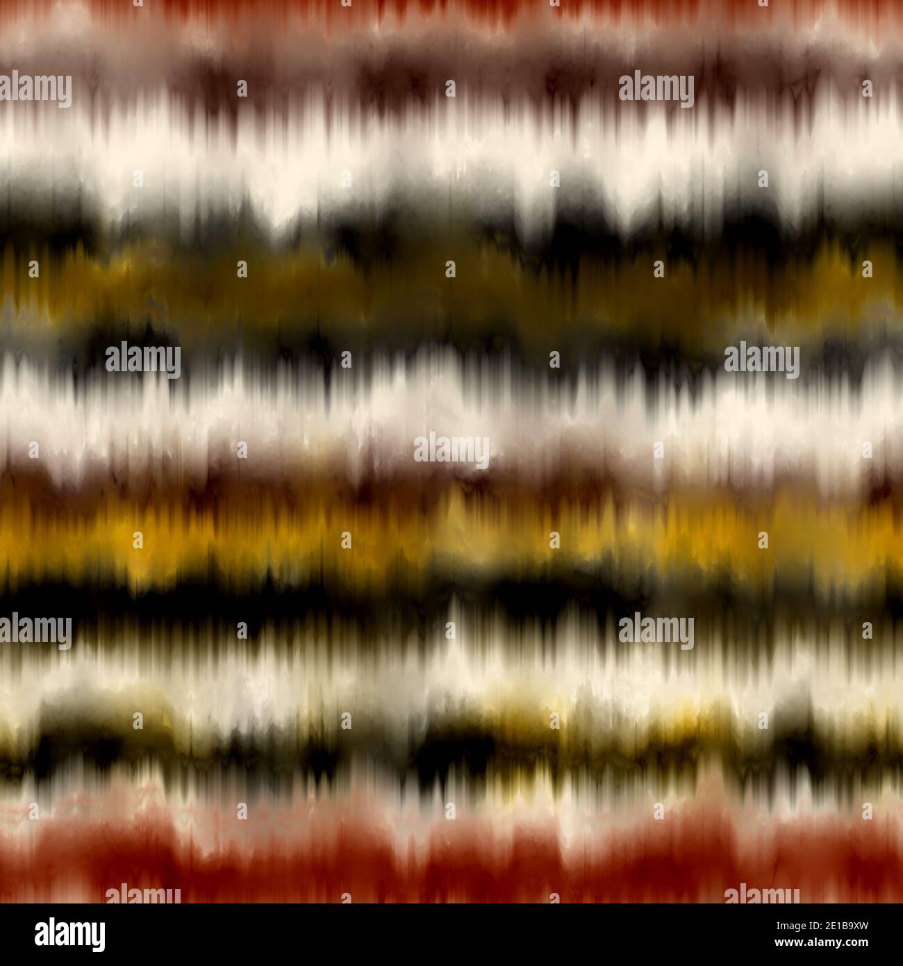 Seamless faux striped tie dye pattern swatch Stock Photo - Alamy