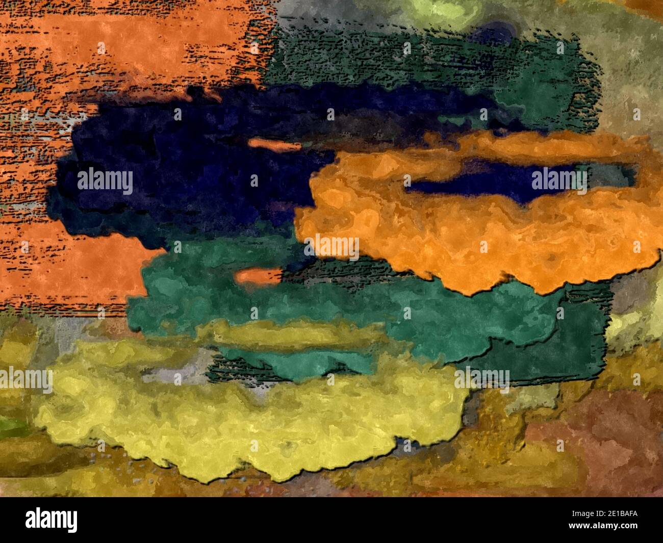 abstract psychedelic background watercolor stylization from colored ...