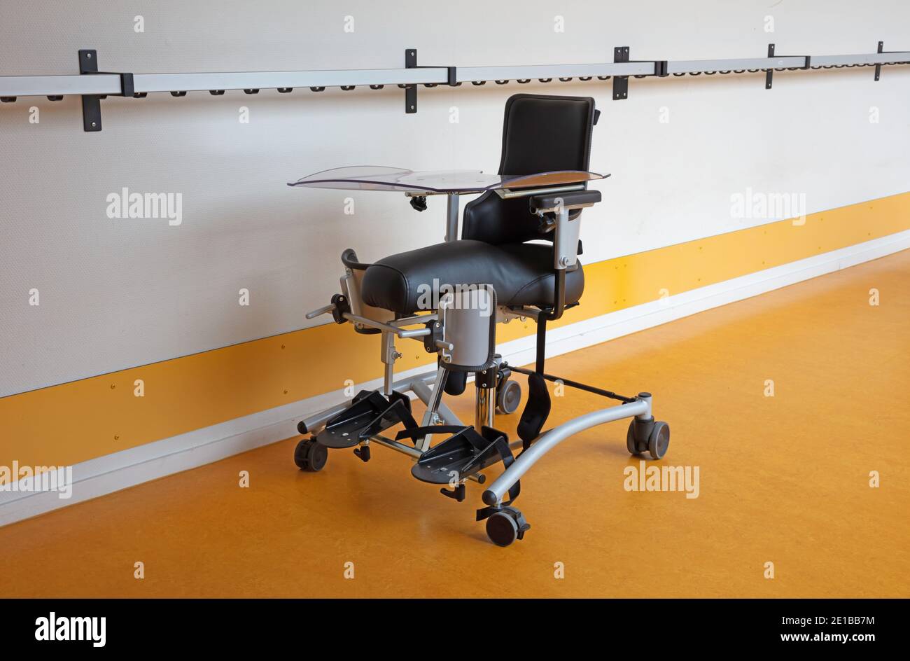 Special chair for disabled children, saddle chair, school Stock Photo ...