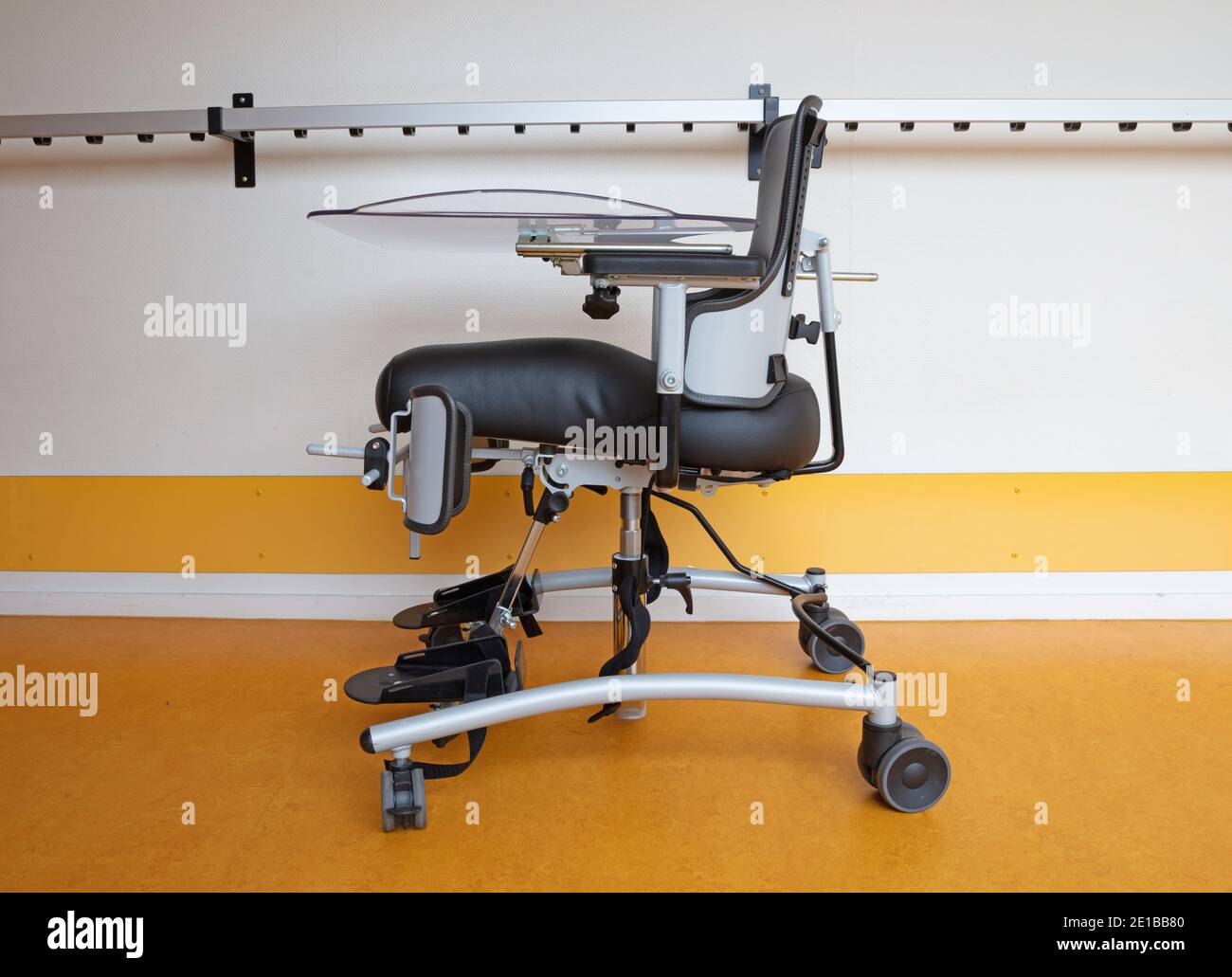 Special chair for disabled children, saddle chair, school Stock Photo ...