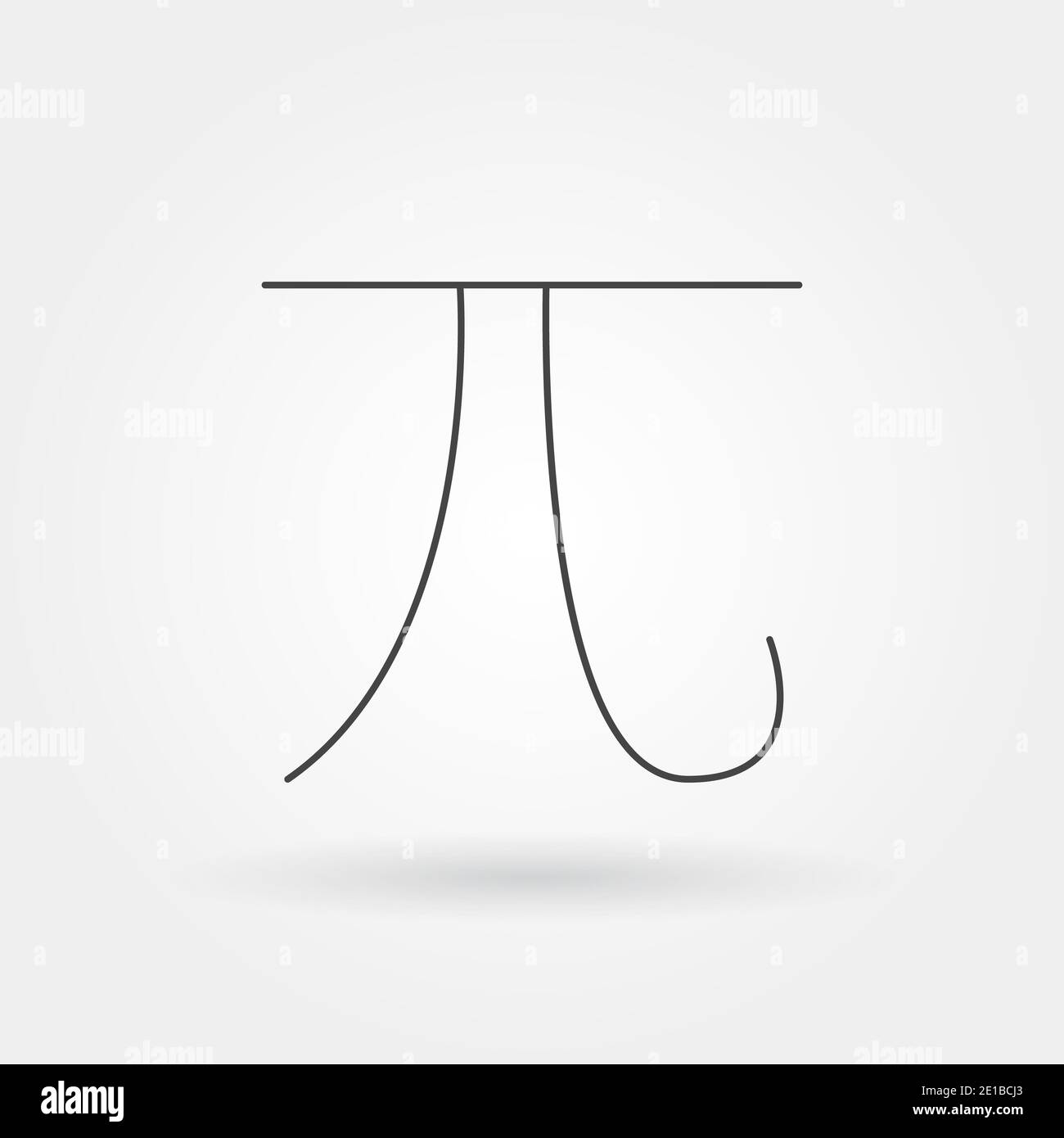 phi equation single isolated icon with modern line or outline style ...