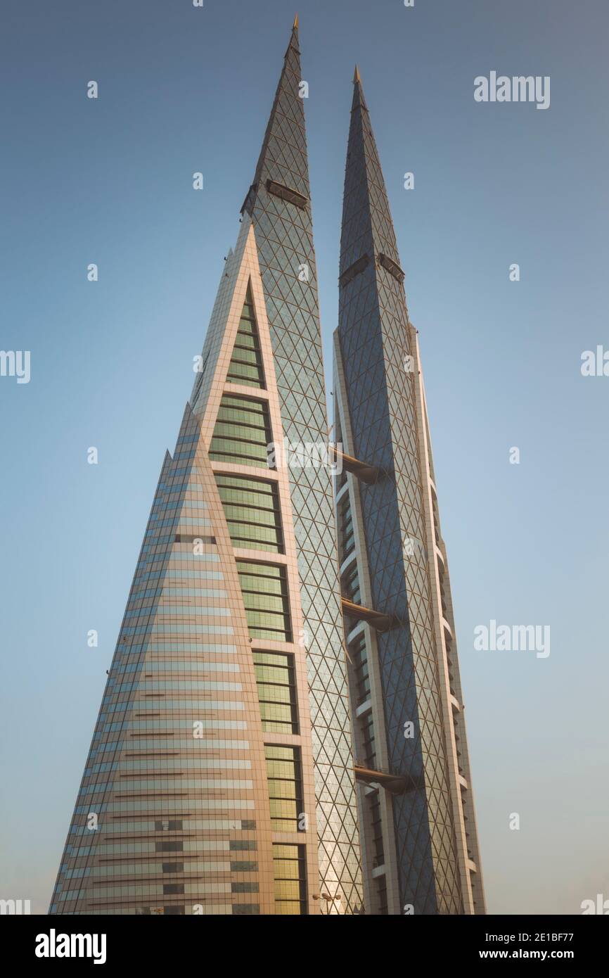 Modern architecture of Manama. Manama, Bahrain Stock Photo - Alamy