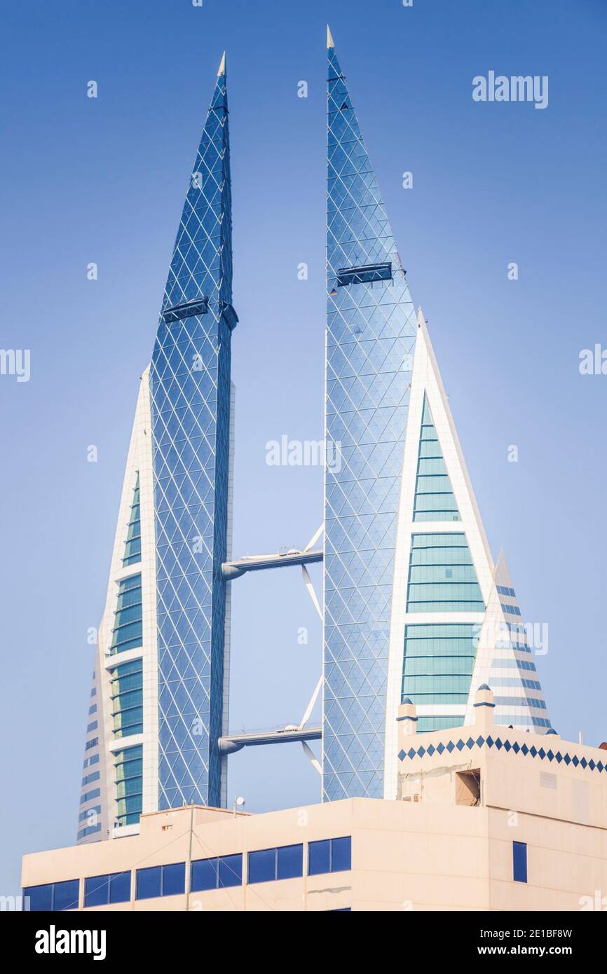 Modern architecture of Manama. Manama, Bahrain Stock Photo - Alamy