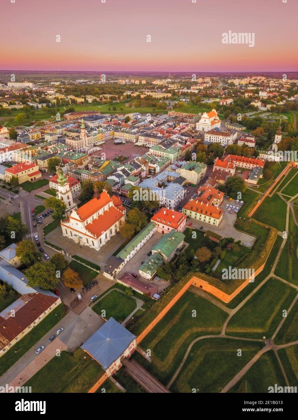 Zamosc fortress hi-res stock photography and images - Alamy