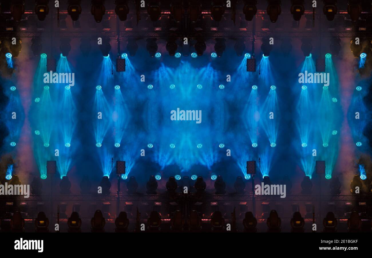 Abstract texture background for design. Stage light and smoke on stage ...