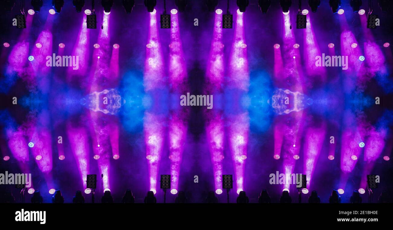 Abstract texture background for design. Stage light and smoke on stage ...